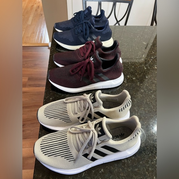 adidas | Shoes | Mens Adidas Sneaker Swifts Size 1 All 3 Pair For 6 Not ...